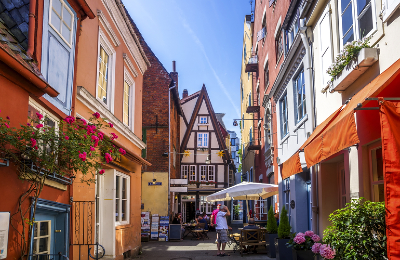 Elegantes Hansa Reisen Bremen Fotosnull